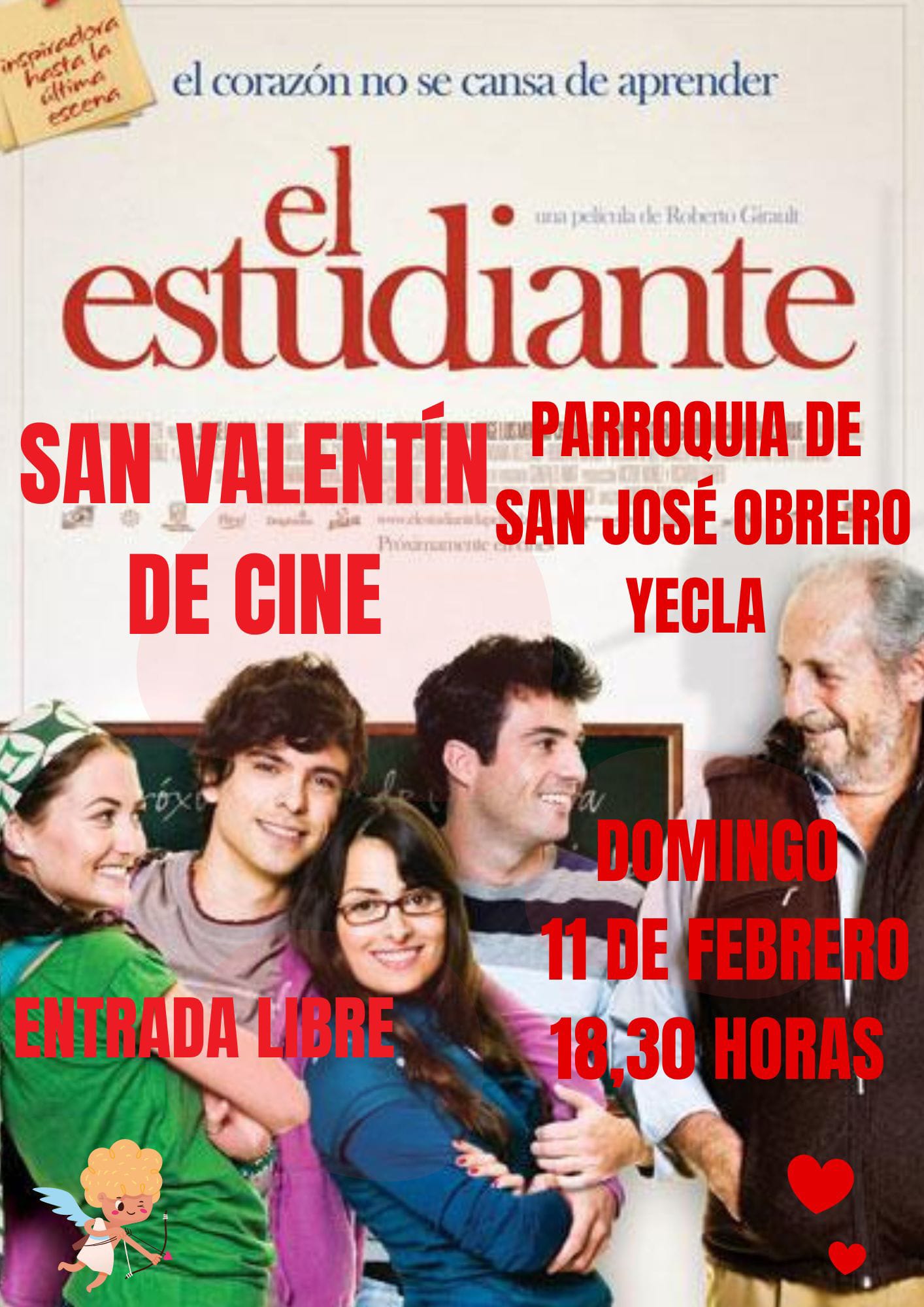 San Valentín de Cine. Proyección de “El estudiante” - Web Municipal del ...