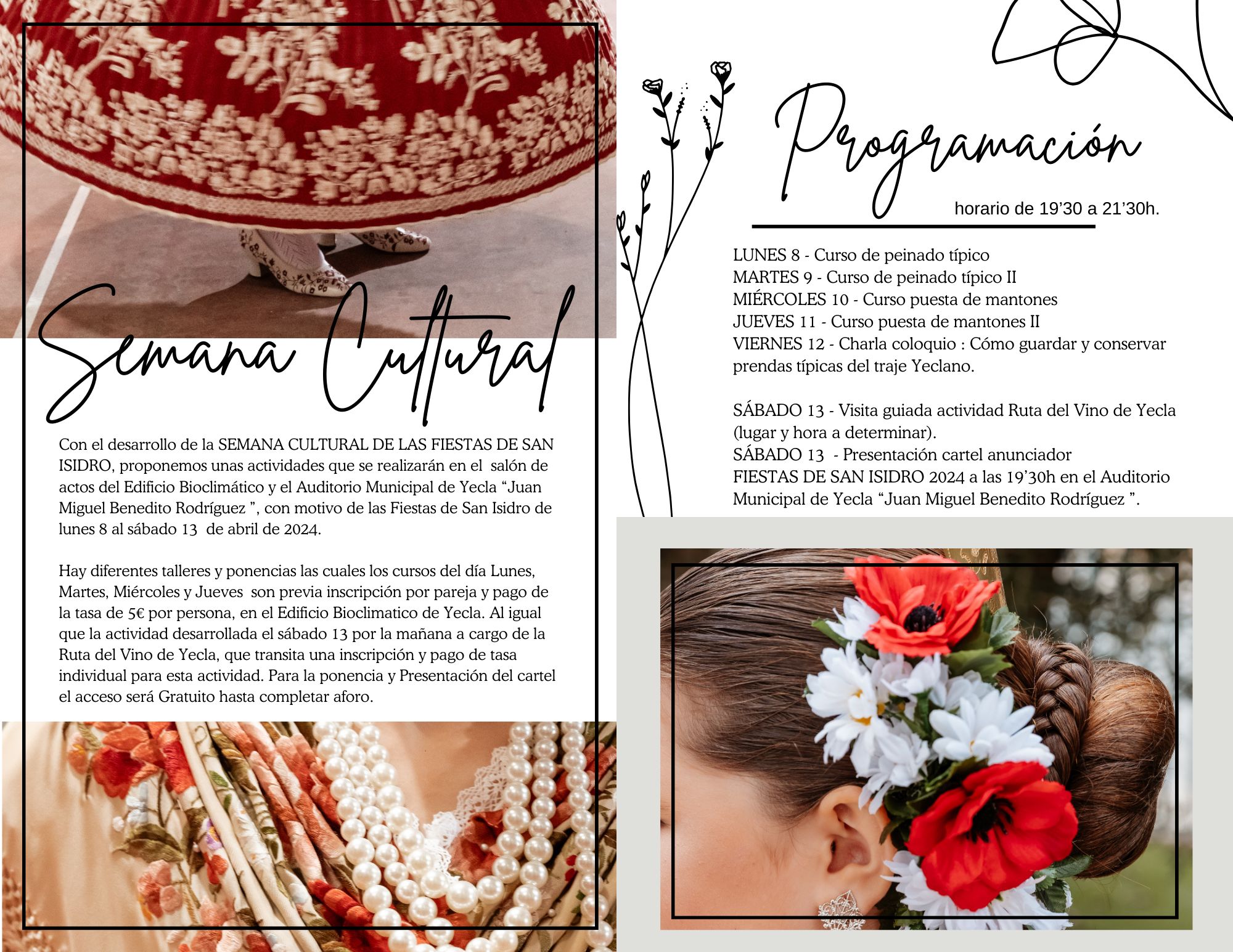 Semana Cultural Fiestas de San Isidro - Web Municipal del Ayuntamiento ...